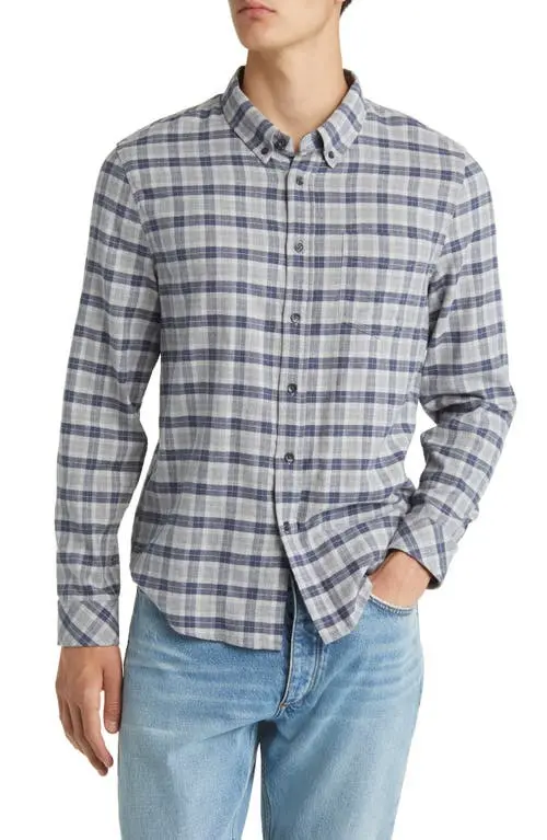 Rails Reid Regular Fit Plaid Stretch Cotton Button-down Shirt
