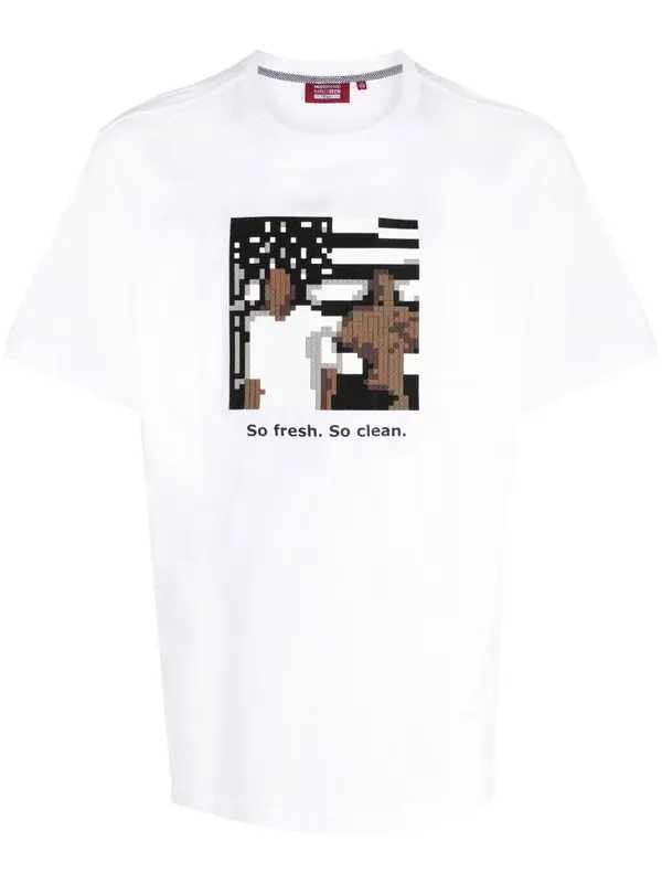 MOSTLY HEARD RARELY SEEN Graphic-print Short-sleeve T-shirt