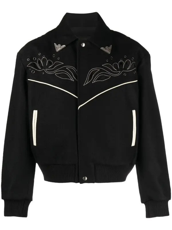 Andersson Bell Western-Stye Eather Shirt Jacket In Black - 52% Off 