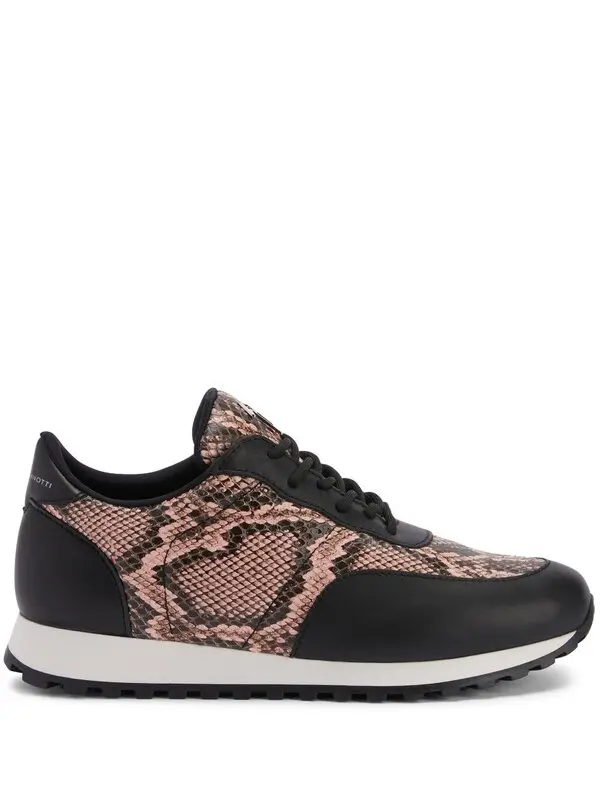 GIUSEPPE ZANOTTI Jimi Low-top Sneakers - Black