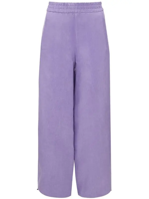 JW Anderson Drawstring-hem Wide-leg Trousers