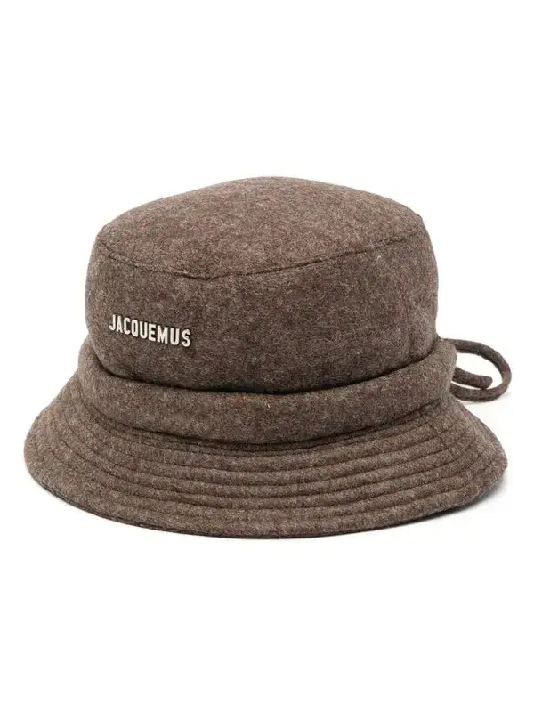 Jacquemus Le Bob Gadjo Bucket Hat Brown Editorialist