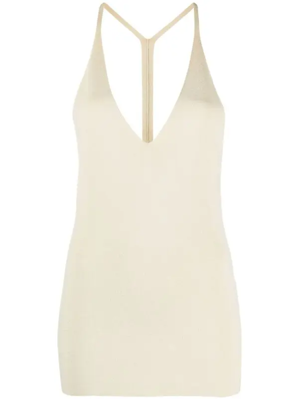 TOTÊME Knitted Wool-blend Tank Top