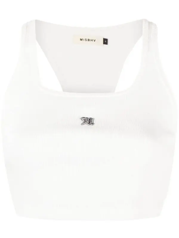 MISBHV Logo-embroidered Top