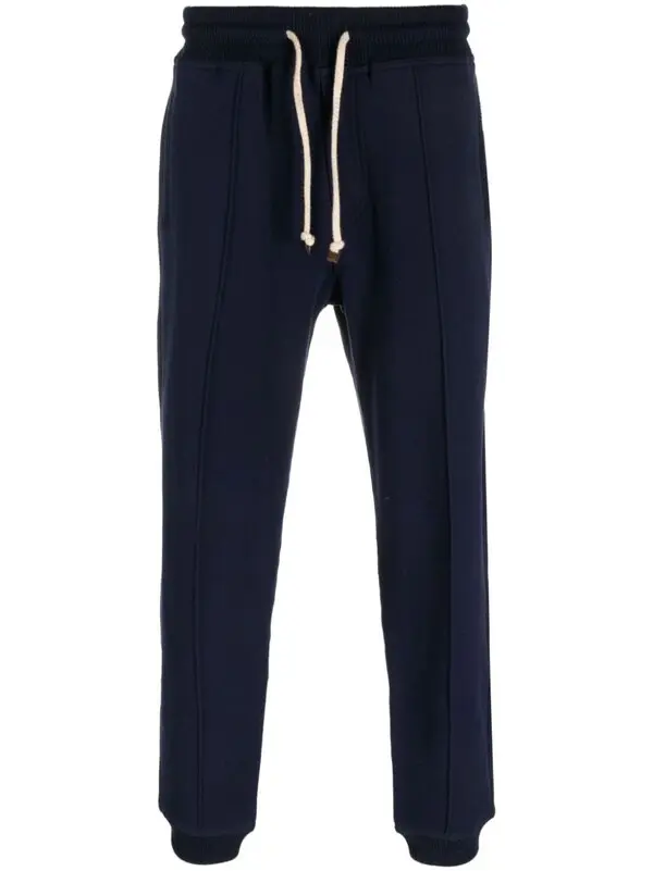Brunello Cucinelli Drawstring Cotton Track Pants