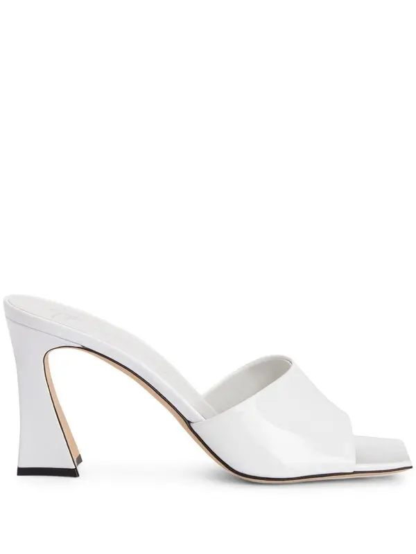 GIUSEPPE ZANOTTI 85mm Solhene Sandals - White