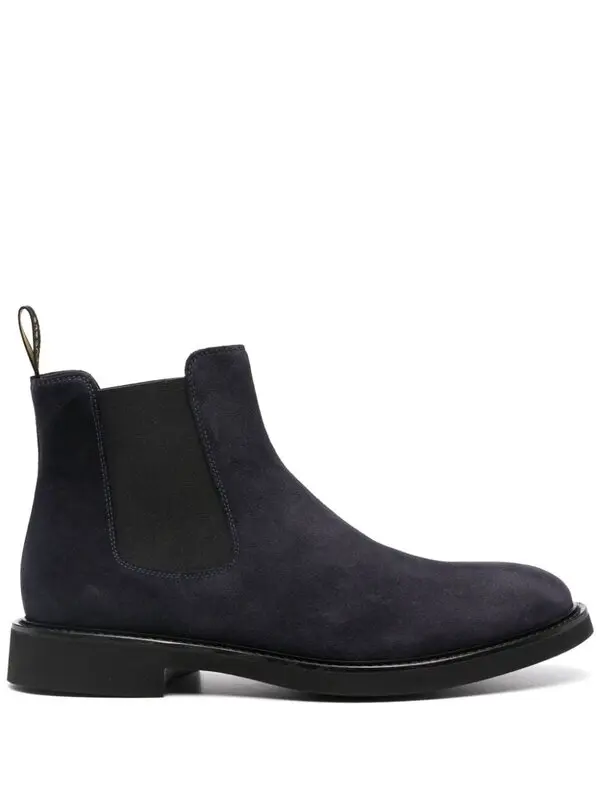 DOUCAL'S Almond-toe Suede Chelsea Boots