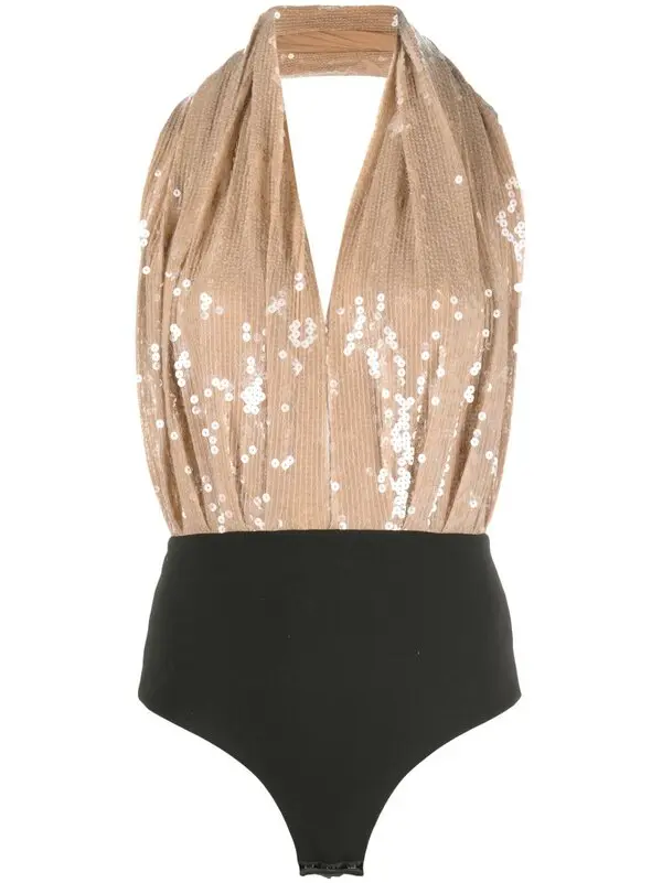 16Arlington Vesper Sequin-embellished Bodysuit