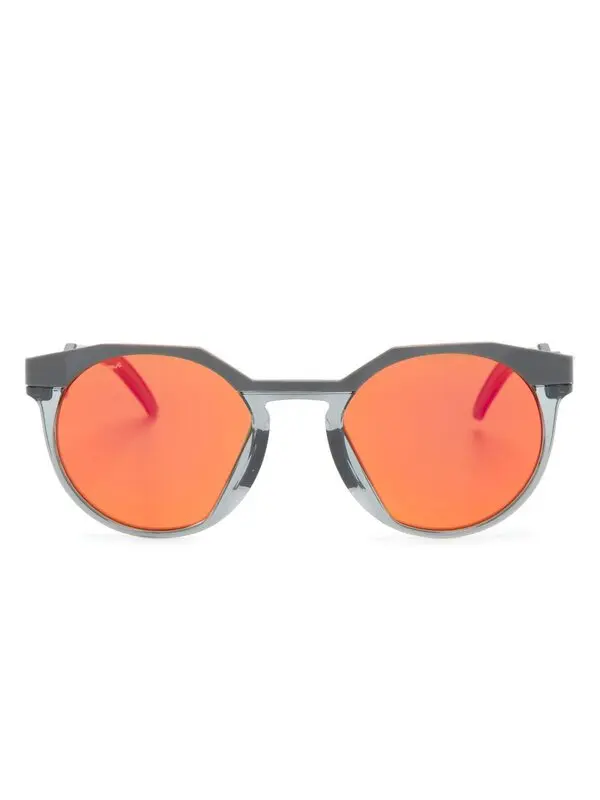 Oakley Hstn Round-frame Sunglasses - Grey