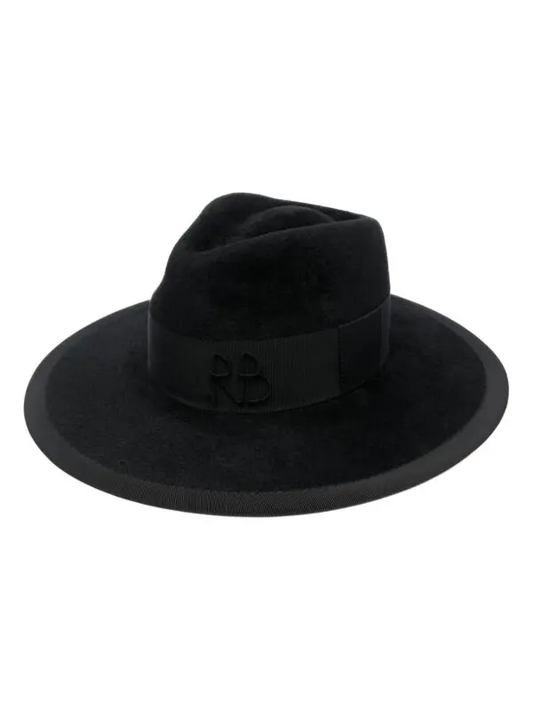 Ruslan Baginskiy Logo-embroidered Fedora