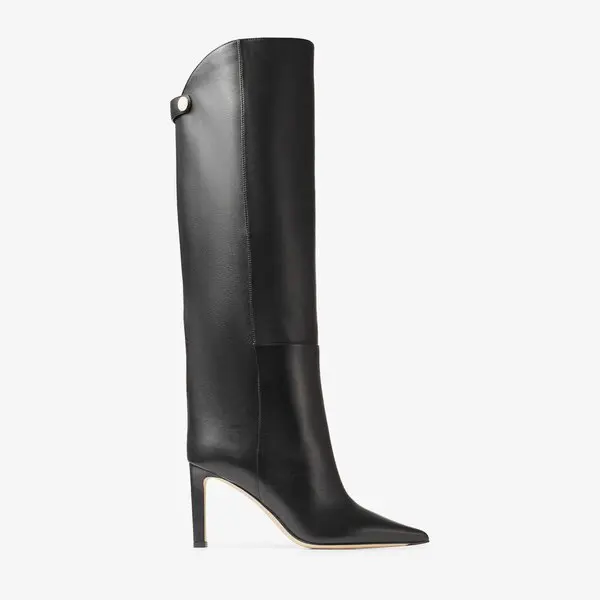 JIMMY CHOO Alizze Knee Boot 85 - Black