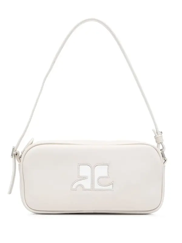 COURREGES Réedition Leather Shoulder Bag