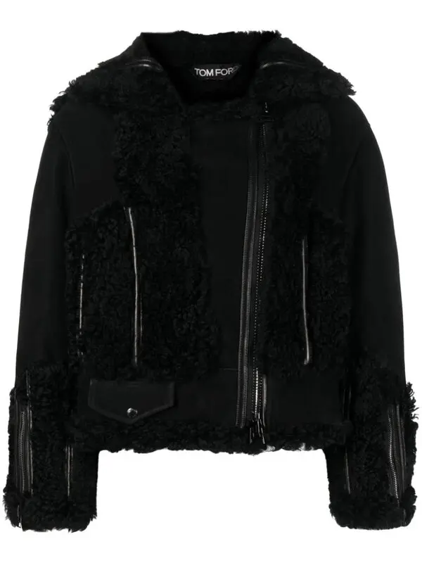 TOM FORD Shearling Leather Jacket