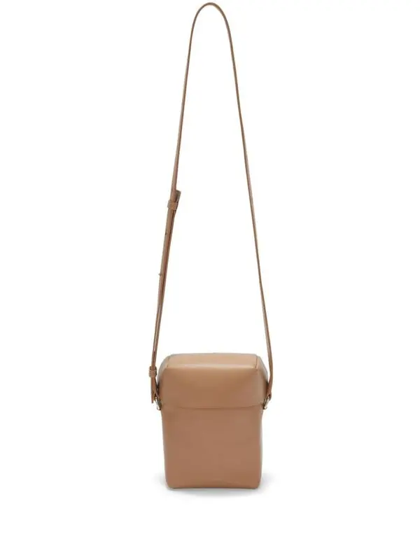 JIL SANDER Small Leather Crossbody Bag