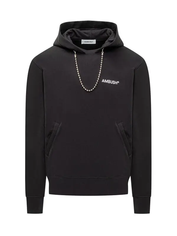 AMBUSH Ballchain Cotton Sweatshirt - Black