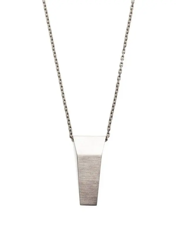 Rick Owens Logo-engraved Chain Necklace