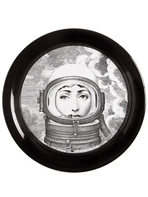 FORNASETTI Palombara Hand-decorated Tray
