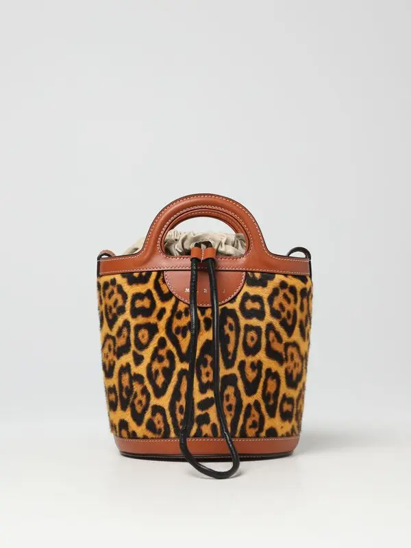 Marni Tropicalia Mini Bucket Bag With Animal Print