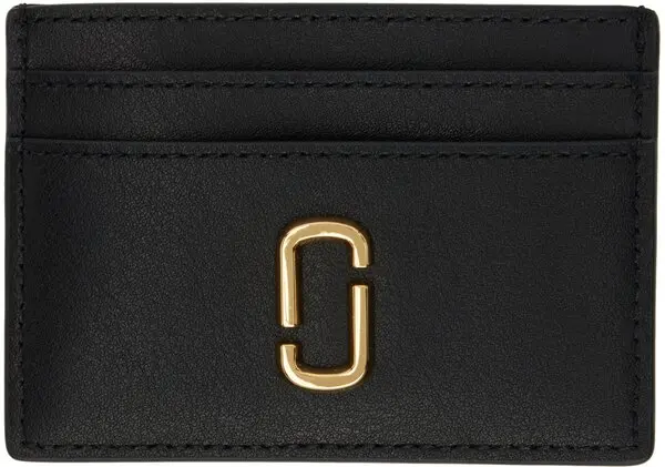 Marc Jacobs The J Marc' Card Holder - Black | Editorialist