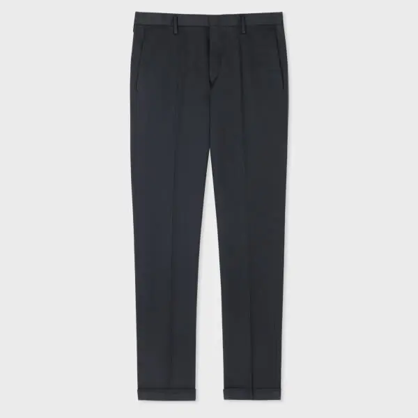 Paul Smith Slim-fit Cotton-stretch Chinos - Blue