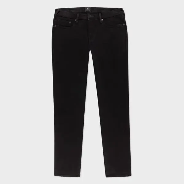 Paul Smith Tapered-fit Organic Stretch Jeans - Black
