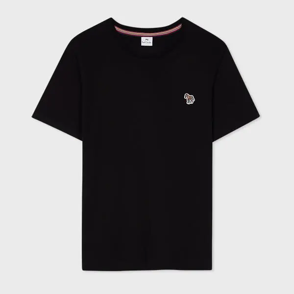Paul Smith Zebra Logo Cotton T-shirt - Black
