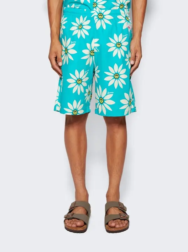 BARROW Popeline Shorts - Multicolor