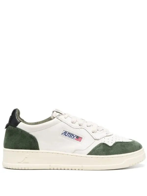 AUTRY Medalist Panelled Low-top Sneakers - White
