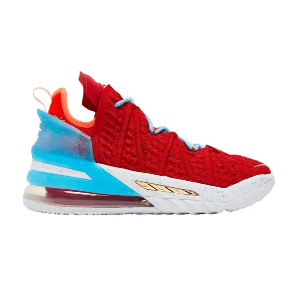 Nike Lebron 18 Ep Sneakers - Red