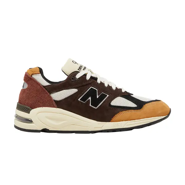 NEW BALANCE Teddy Santis X 990v2 Made In Usa - Brown