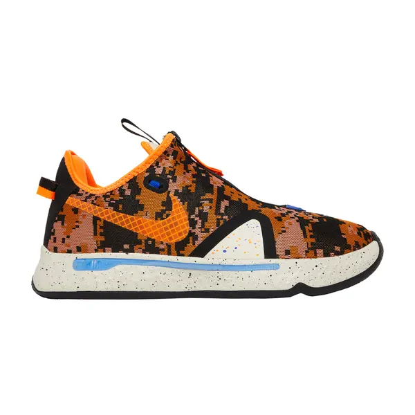 Nike Pg 4 Ep Digi Camo Sneakers - Orange