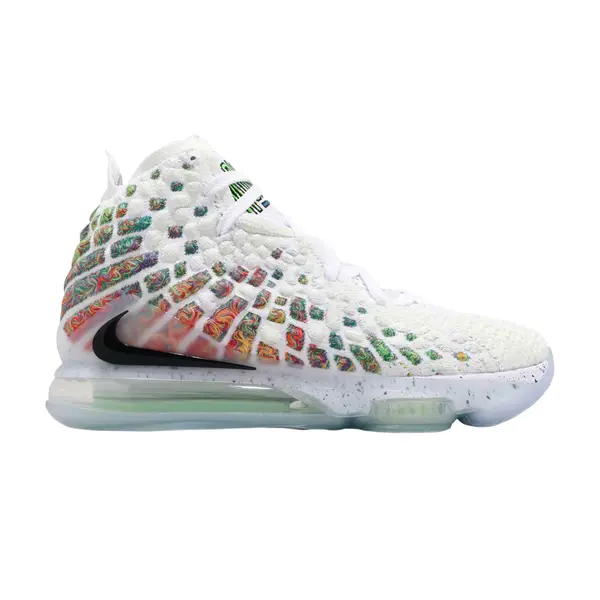 Nike Lebron 17 Ep 'air Command Force' Sneakers - White