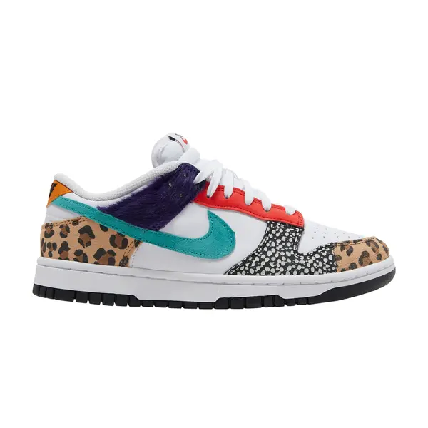 Nike Dunk Low Se 'safari Mix' Sneakers - White