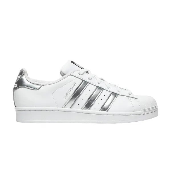 Adidas Superstar Metallic Sneakers - White