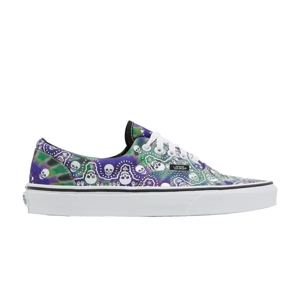VANS Era Bandana Tie Dye Skull Sneakers - Multicolor