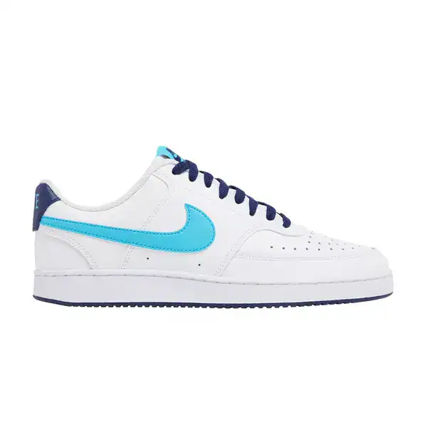 Nike Court Vision Low ' Turquoise Blue - White | Editorialist