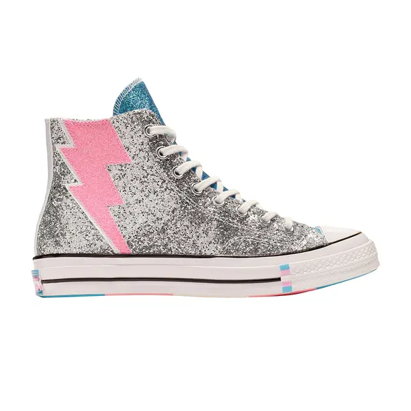 CONVERSE Chuck 70 Hi 'pride Shimmering - Silver
