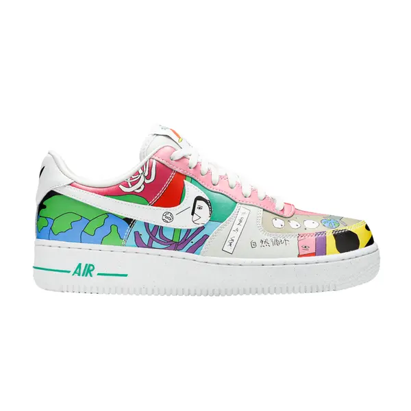 Nike Ruohan Wang X Air Force 1 Low - Multi-color | Editorialist