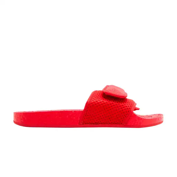 Adidas Pharrell X Boost Slides 'active - Red | Editorialist