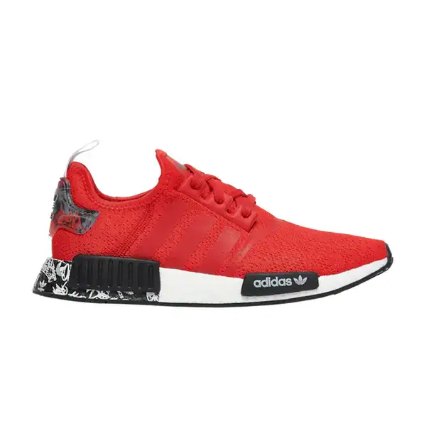 Adidas Nmd_r1 'graffiti - Red | Editorialist
