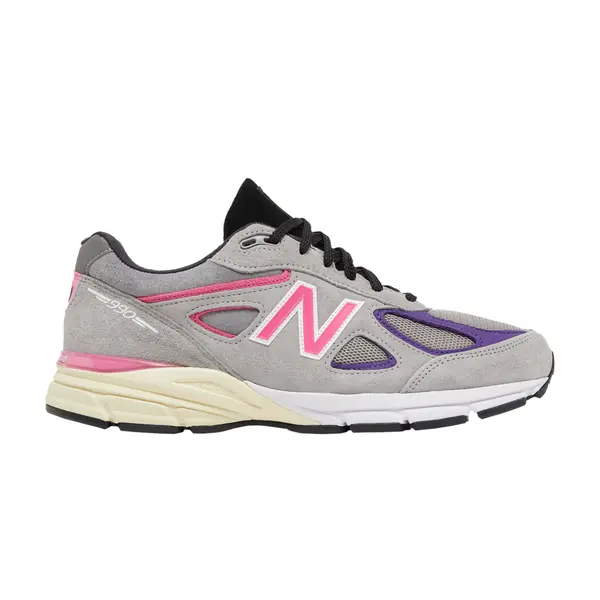 NEW BALANCE Kith X United Arrows & Sons X 990v4 Made In Usa - Grey