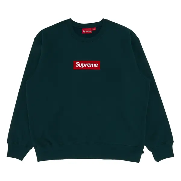 Supreme Box Logo Crewneck - Green