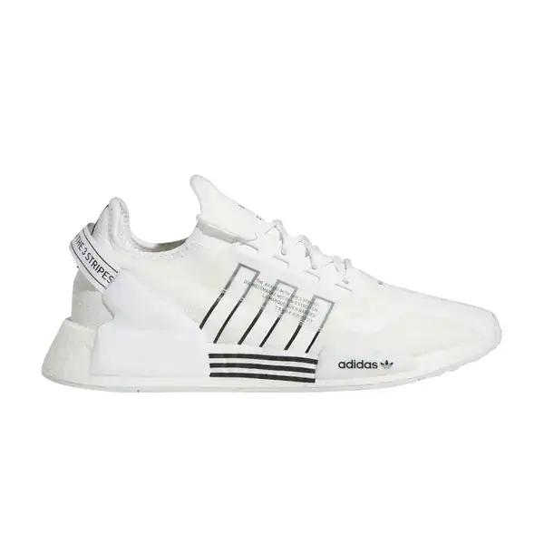 adidas gazelle silver green womens Shop White Mens adidas NMD R1 Lace Up Sneakers – Shoebacca main image 1
