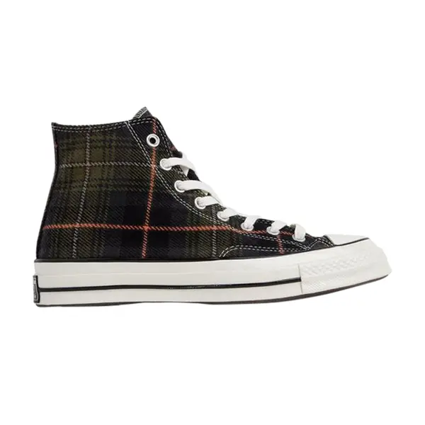 CONVERSE Chuck Taylor All Star 70 Hi Plaid Pack - Green