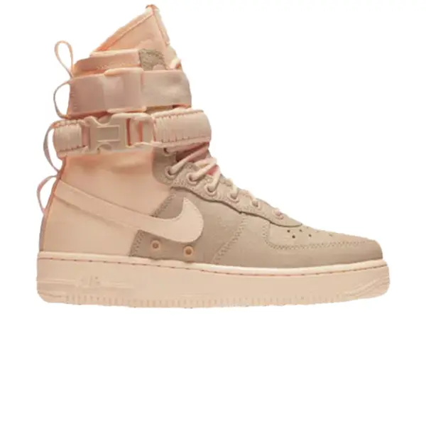 Nike Sf Air Force 1 High-top Sneakers - Orange