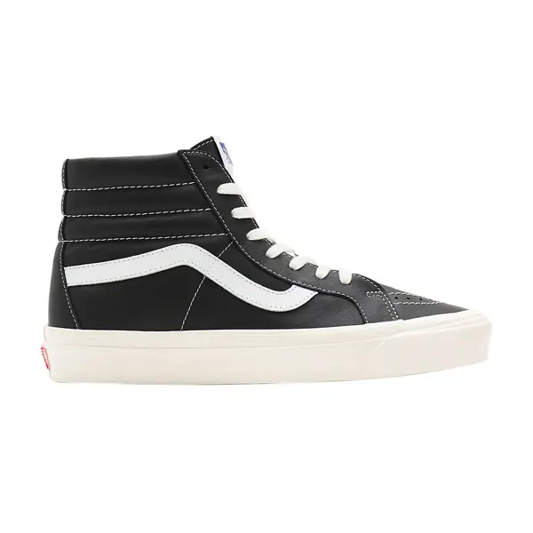VANS Sk8-hi 38 Dx Anaheim Factory Leather High-top Sneakers - Black
