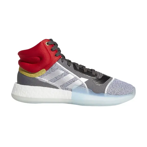 Adidas Marvel X Marquee Boost 'heroes Among Us: Thor' Sneakers - Silver