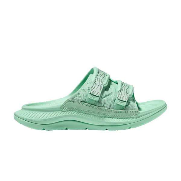 Hoka Ora Luxe Slides - Green