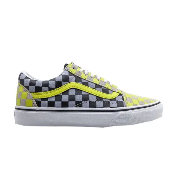 VANS Old Skool Checkerboard Sneakers - Multicolor