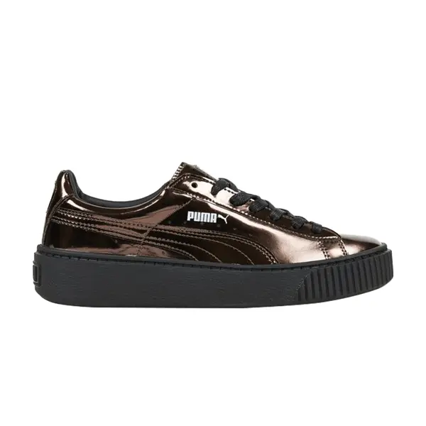 PUMA Basket Platform Metallic Bronze - Copper